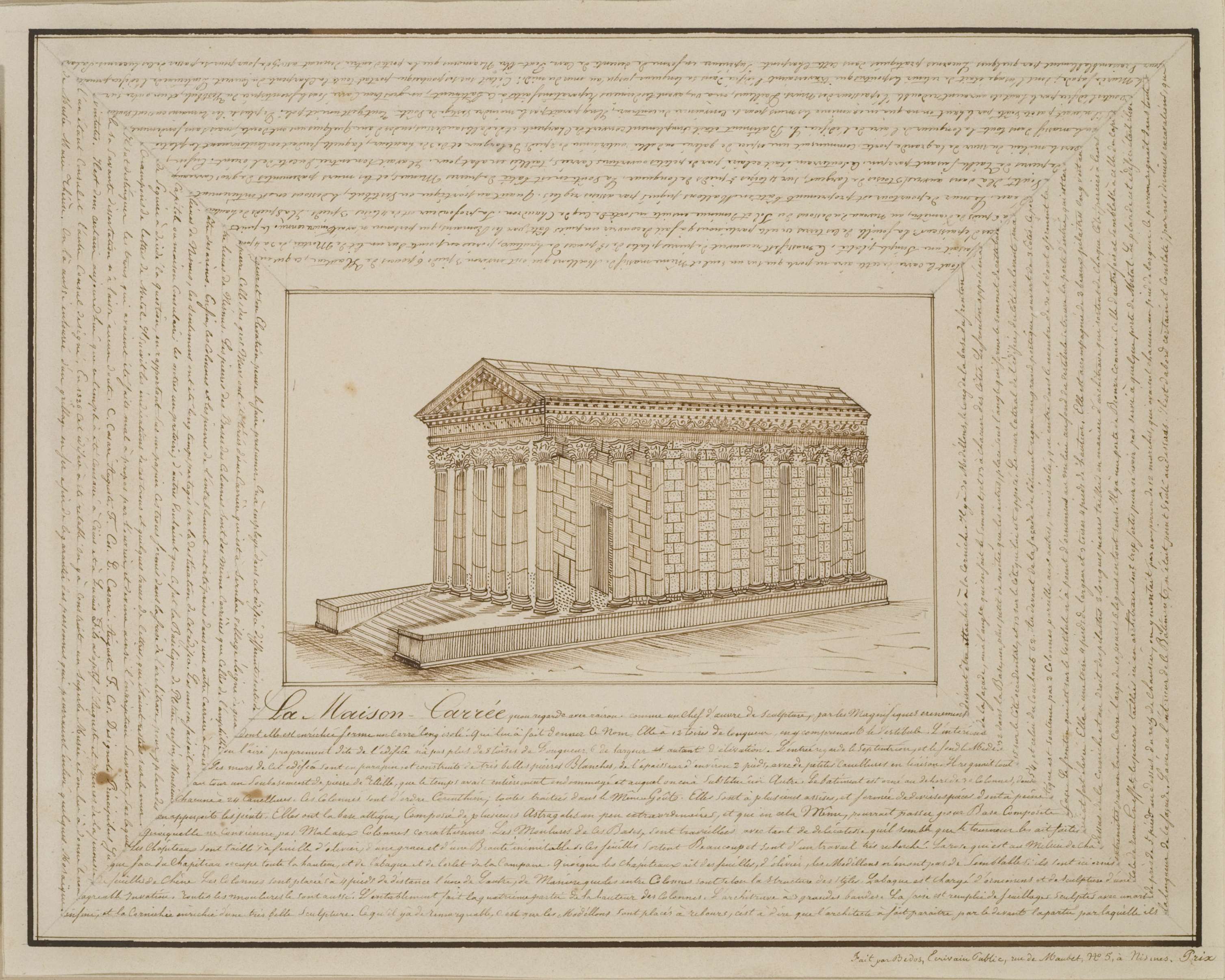 La Maison carrée - La Maison Carrée