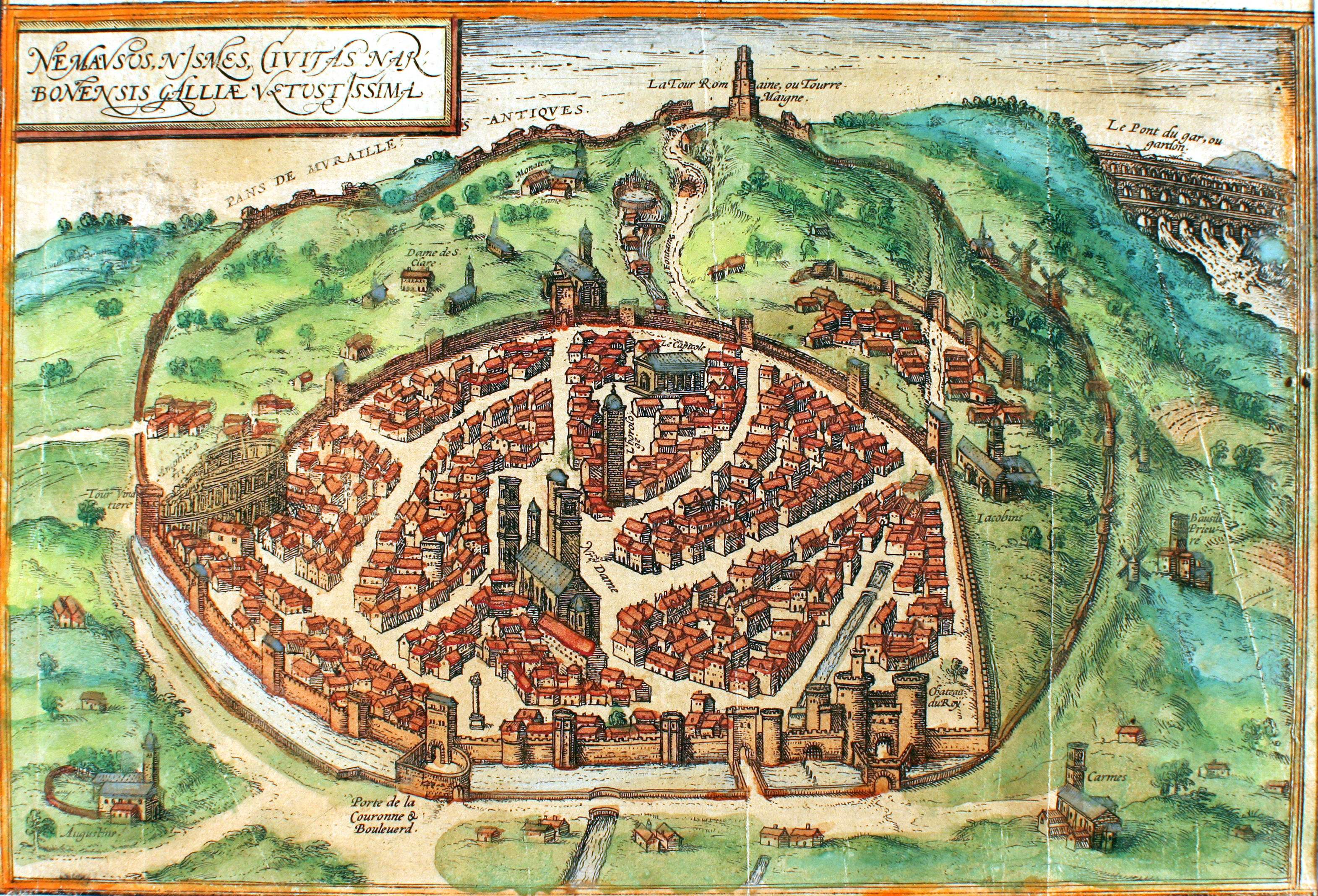 Nemausus, Nismes, civitas Narbonensis - La Maison Carrée